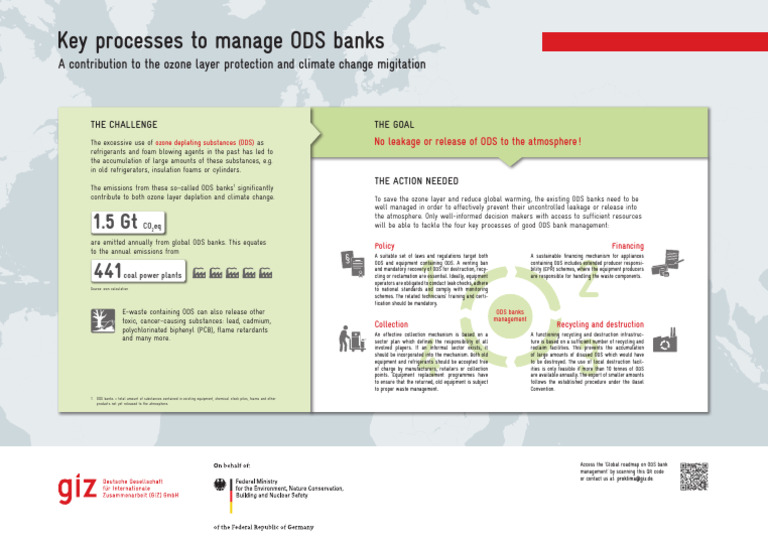 Managing ODS Banks for Climate Protection | PDF | Climate Change | Ozone