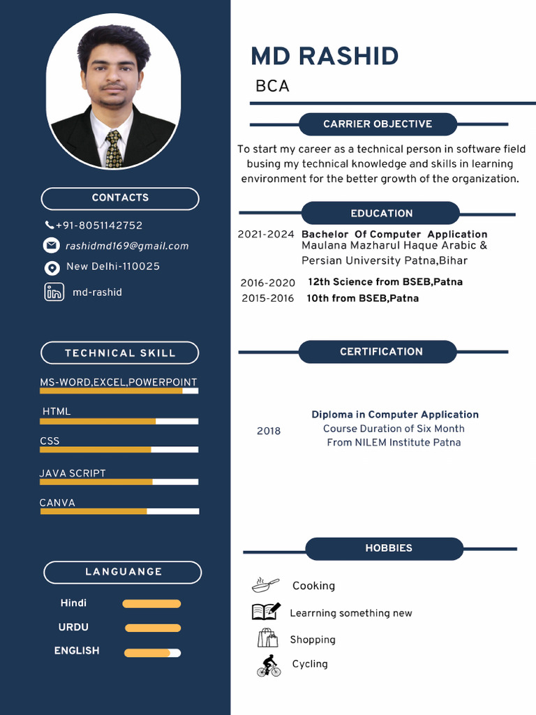 MD Rashid Resume-10 | PDF