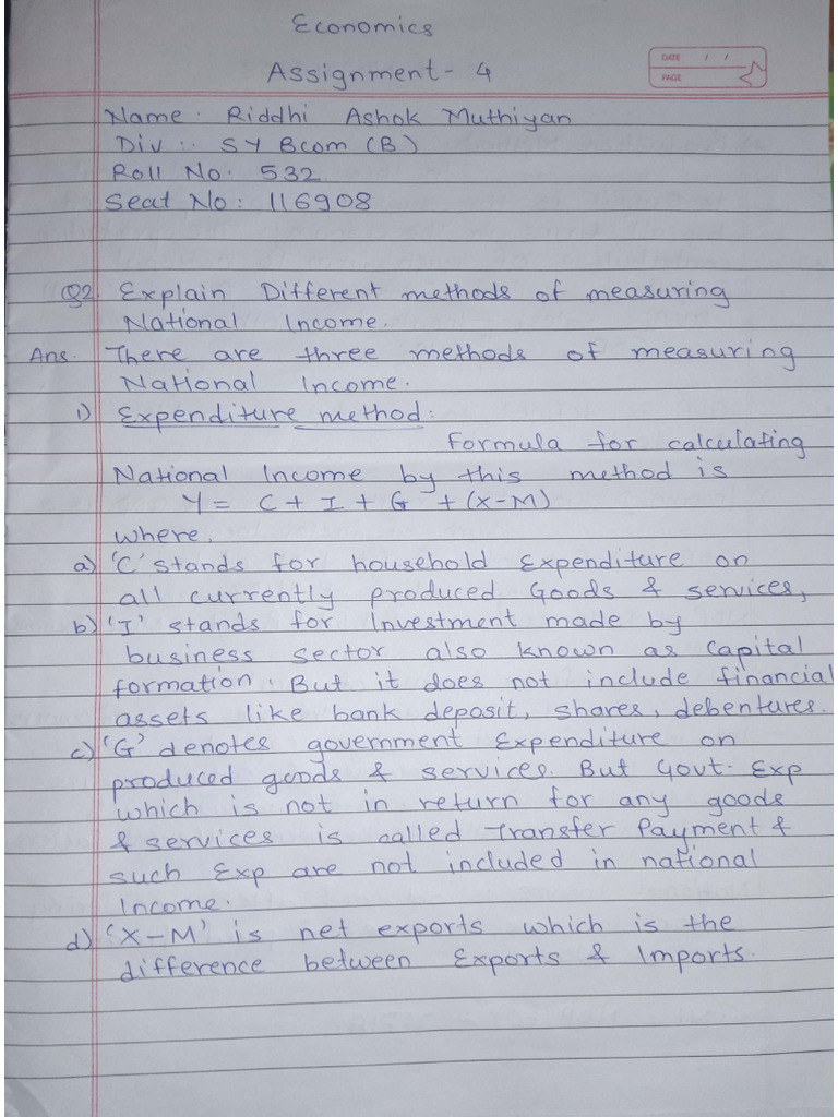 Eco Assignment 4 | PDF