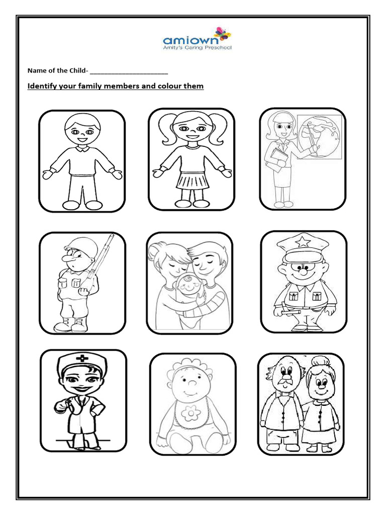 Family worksheet | PDF