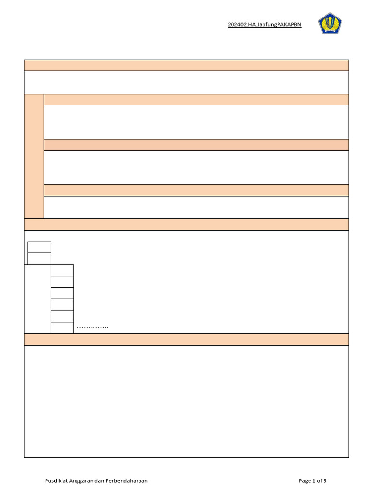 Kap e Learning Jabatan Fungsional Pranata Keuangan Dan Analis Pengelolaan Keuangan Apbn | PDF