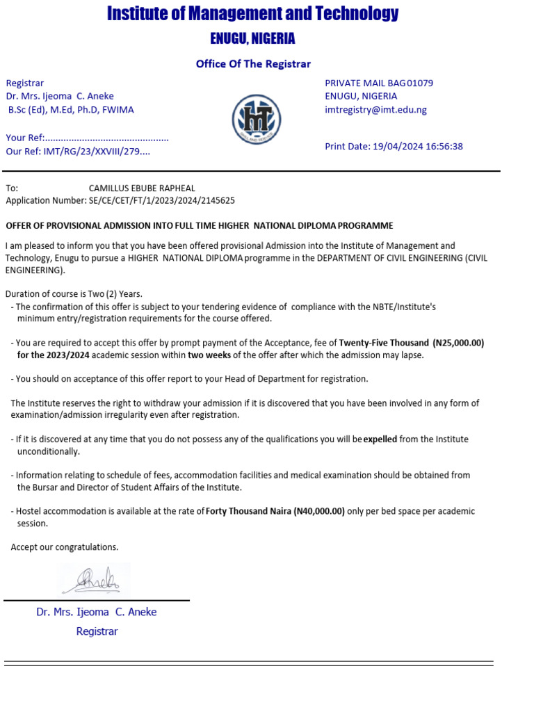 ebube | PDF | Vocational Education | Qualifications