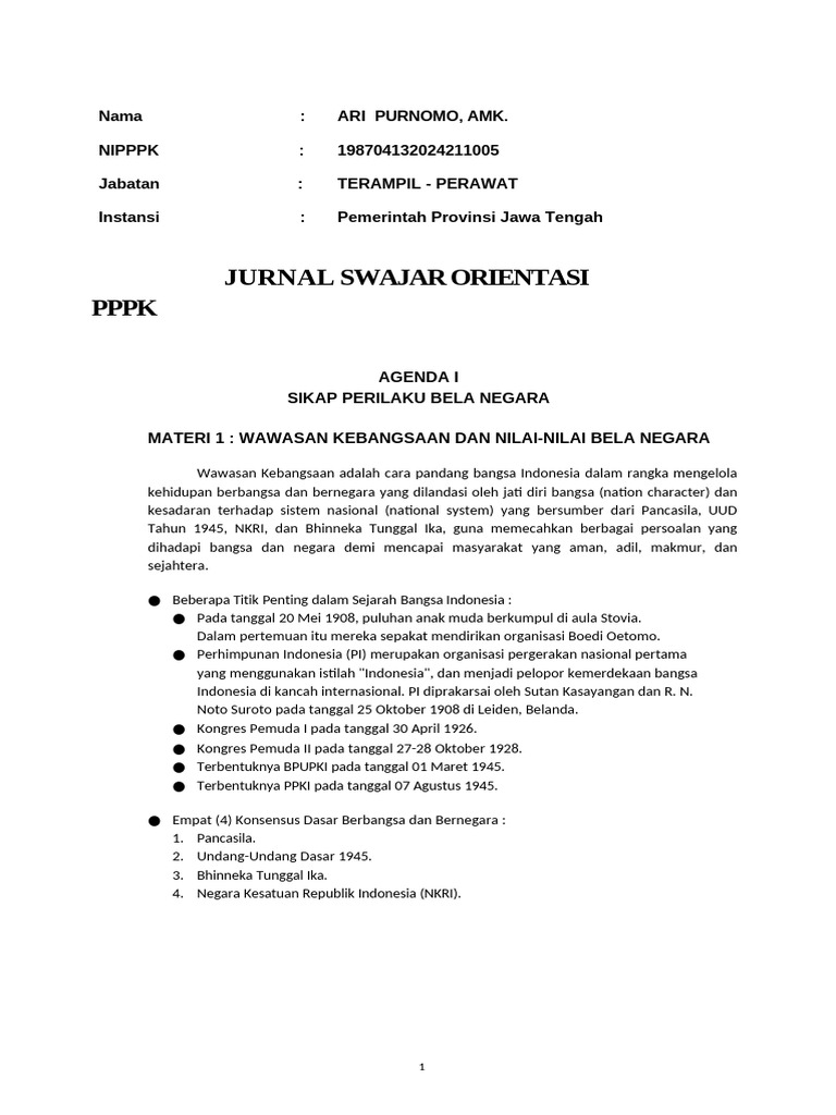 Jurnal - Ari Purnomo - Pemprov Jateng | PDF