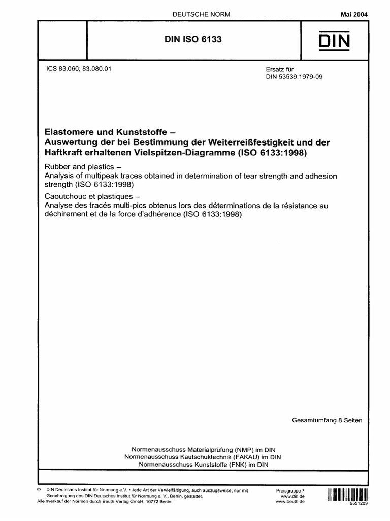 Din Iso 6133 | PDF