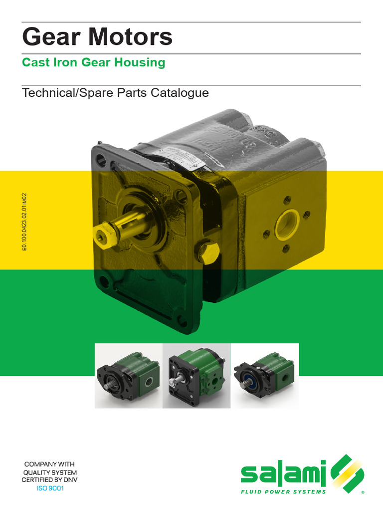2MGE and MG330 Cast Iron Gear Motors | PDF | Axle | Gear