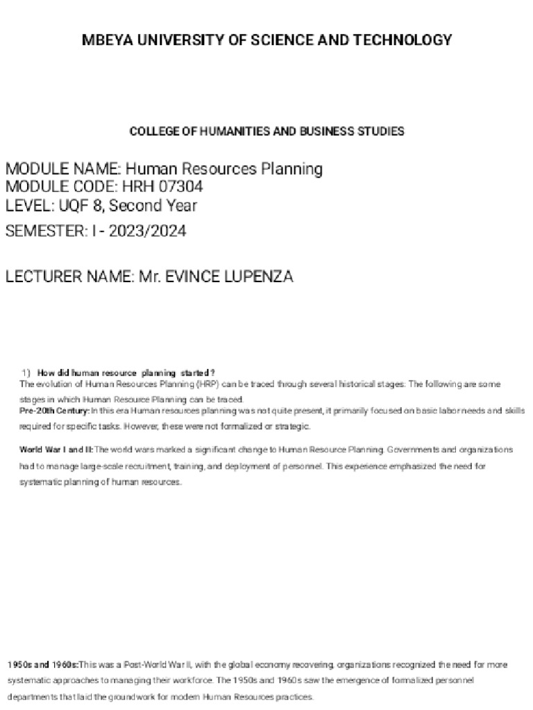 HRP Presentation - Phoenix | PDF