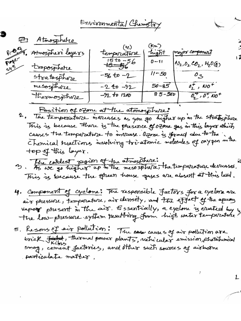 MCQ, Environmental chemistry | PDF