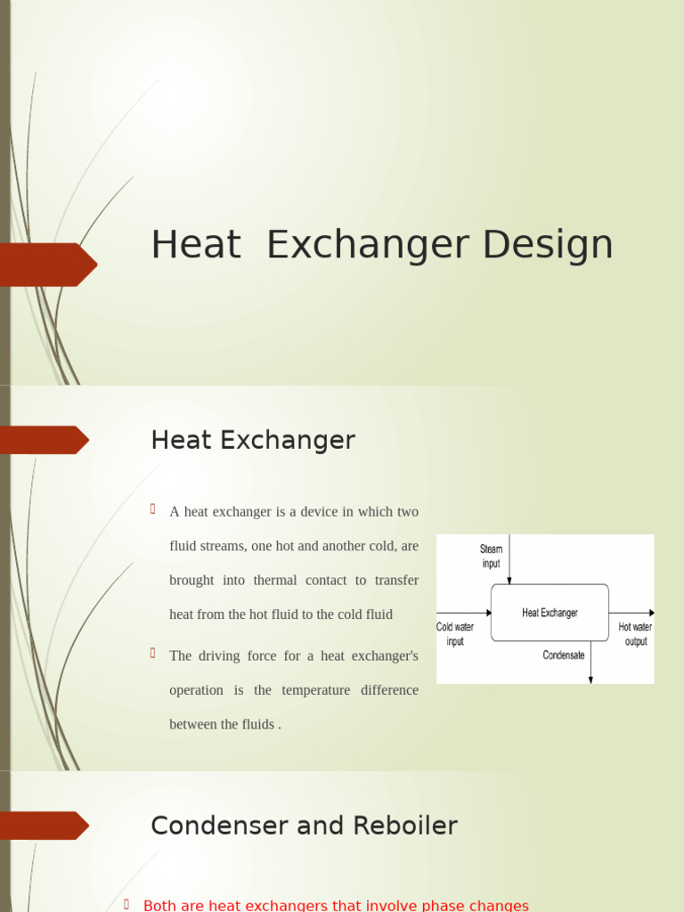Heat Exchanger Basics for Engineers | PDF | Boiling | Heat Exchanger