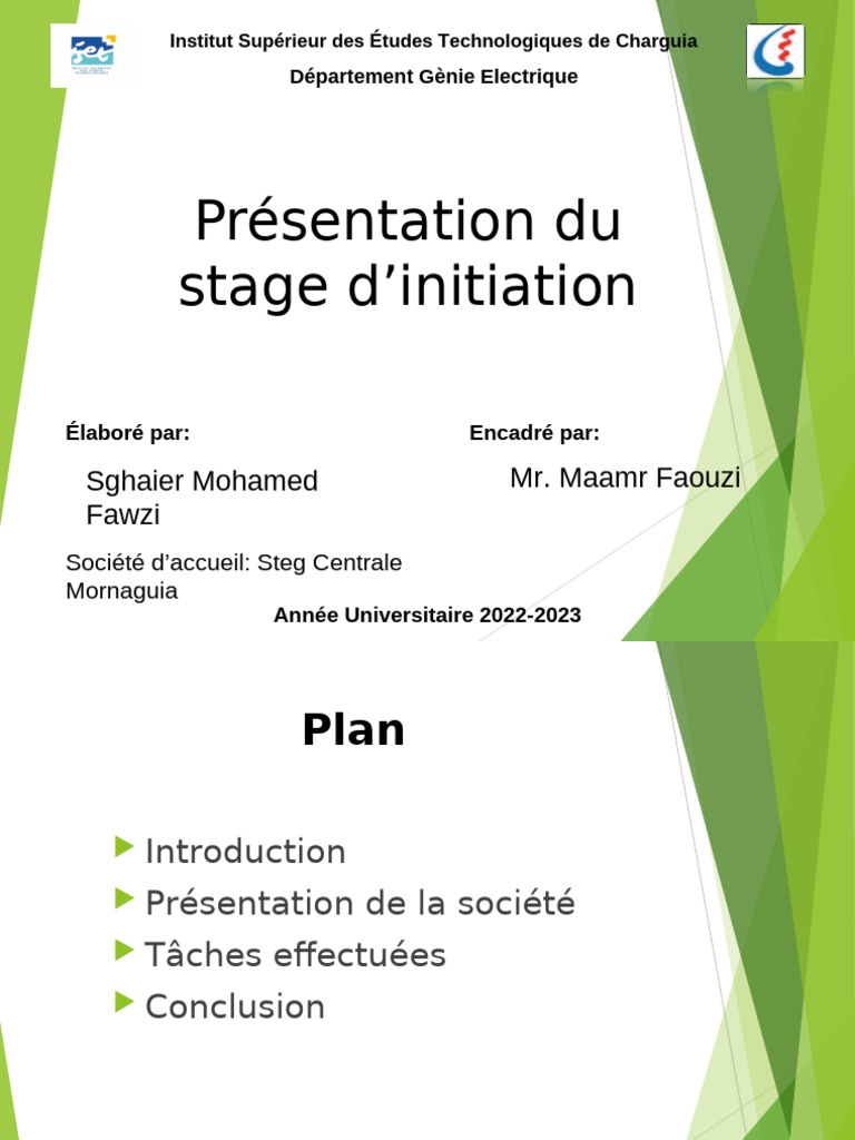 Guide Presentation Initiation | PDF