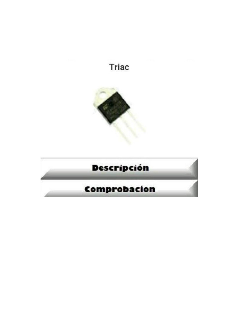 Triac | PDF