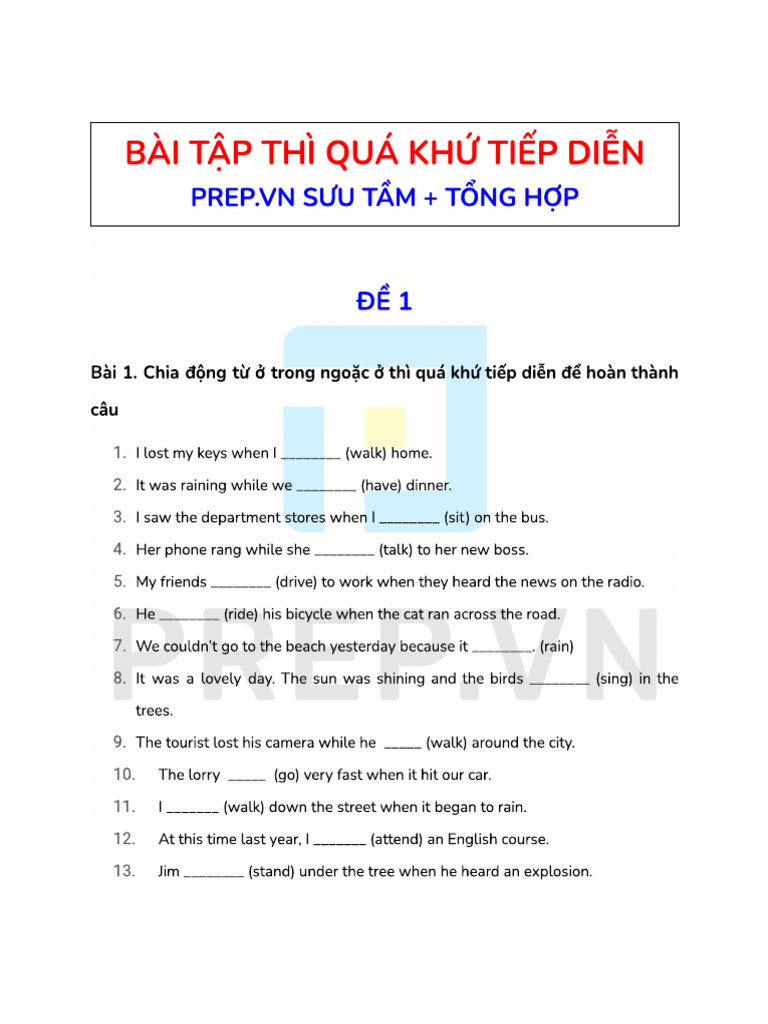 E8_PRACTICE QKĐ_QKTD | PDF