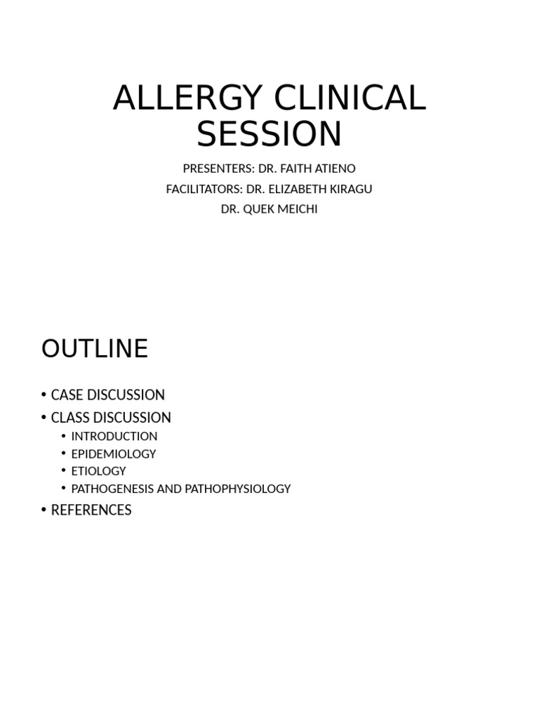 Pediatric Urticaria Case Study | PDF | Medicine | Causes Of Death