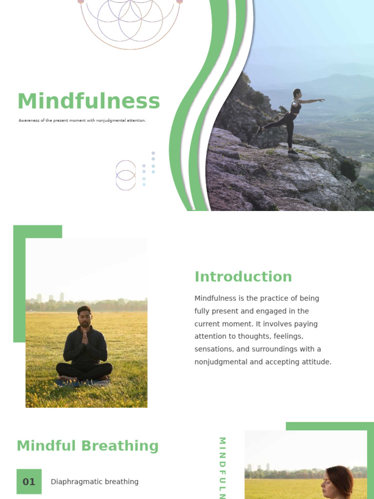 83474-Mindfulness PowerPoint Presentation | PDF | Mindfulness | Meditation