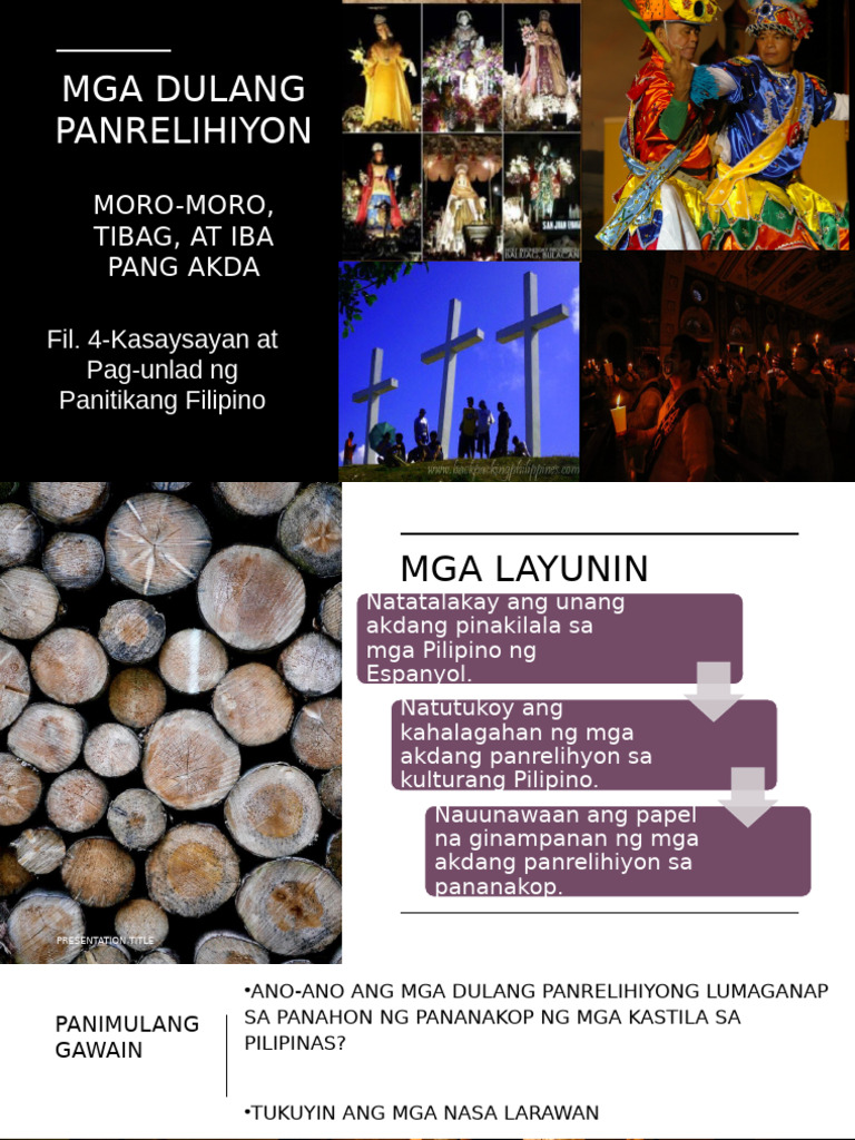 Mga Dulang Panrelihiyon..... | PDF