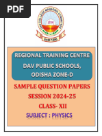 AYJR 2025 (January) – Morning Shift - MathonGo | PDF | Capacitor | Gases