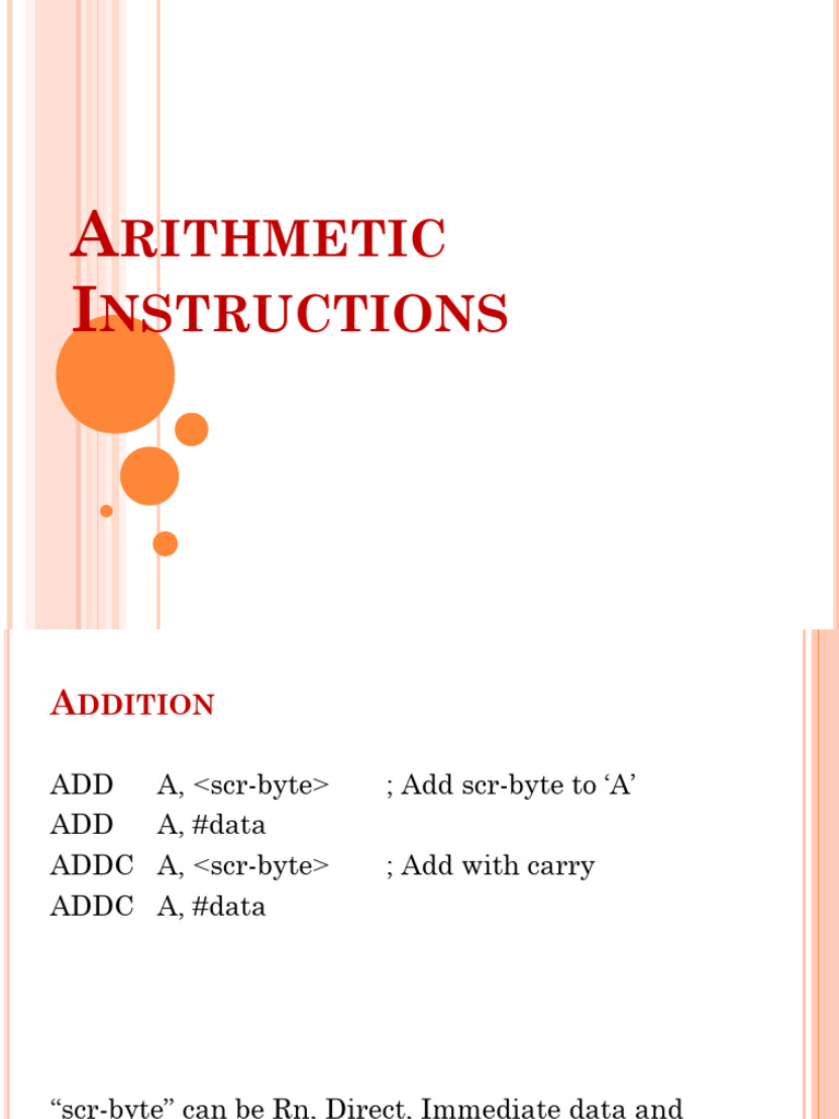 LAB 5 Arithmetic Instructions - (Updated) | PDF | Binary Coded Decimal ... LAB 5 Arithmetic Instructions - (Updated) | PDF | Binary Coded Decimal ...