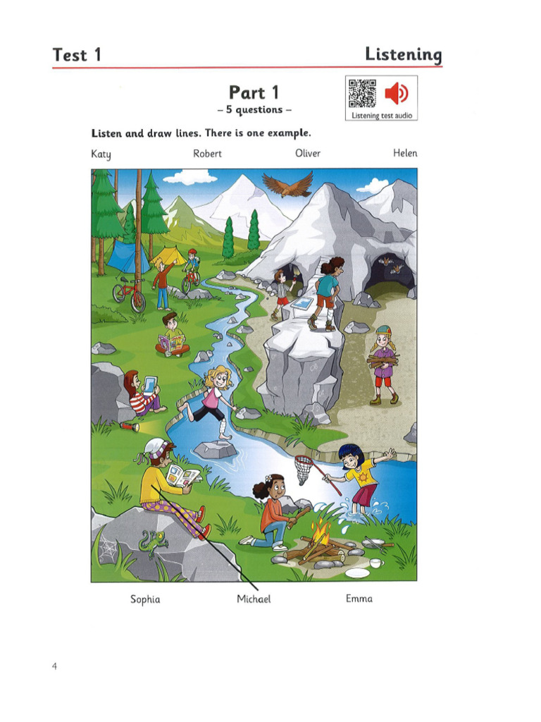 Listening Practice 1 Movers | PDF