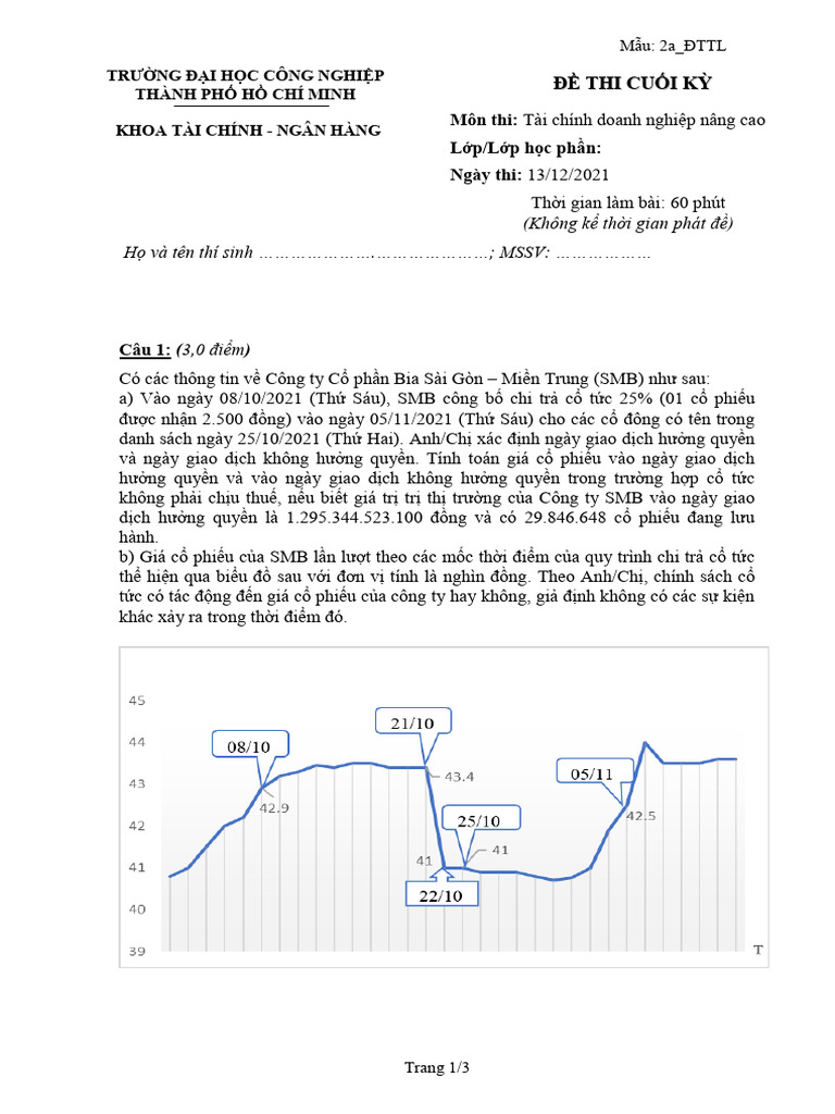 de Thi Cuoi Ky TCDN Nang Cao | PDF