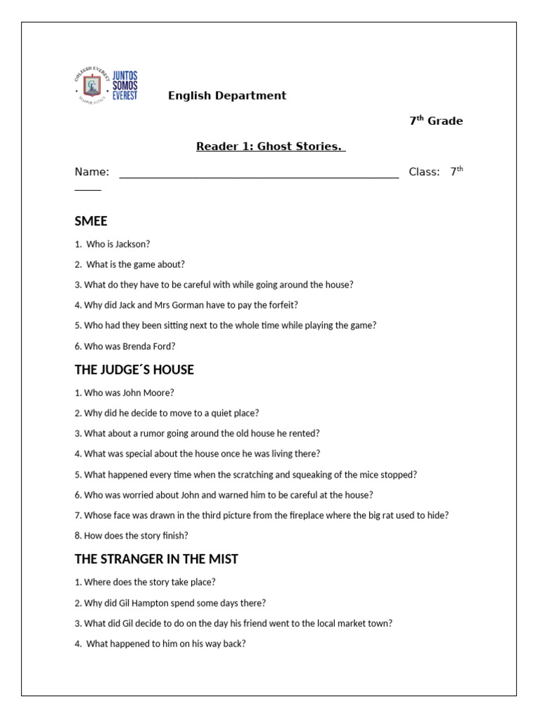 WS Ghost Stories | PDF