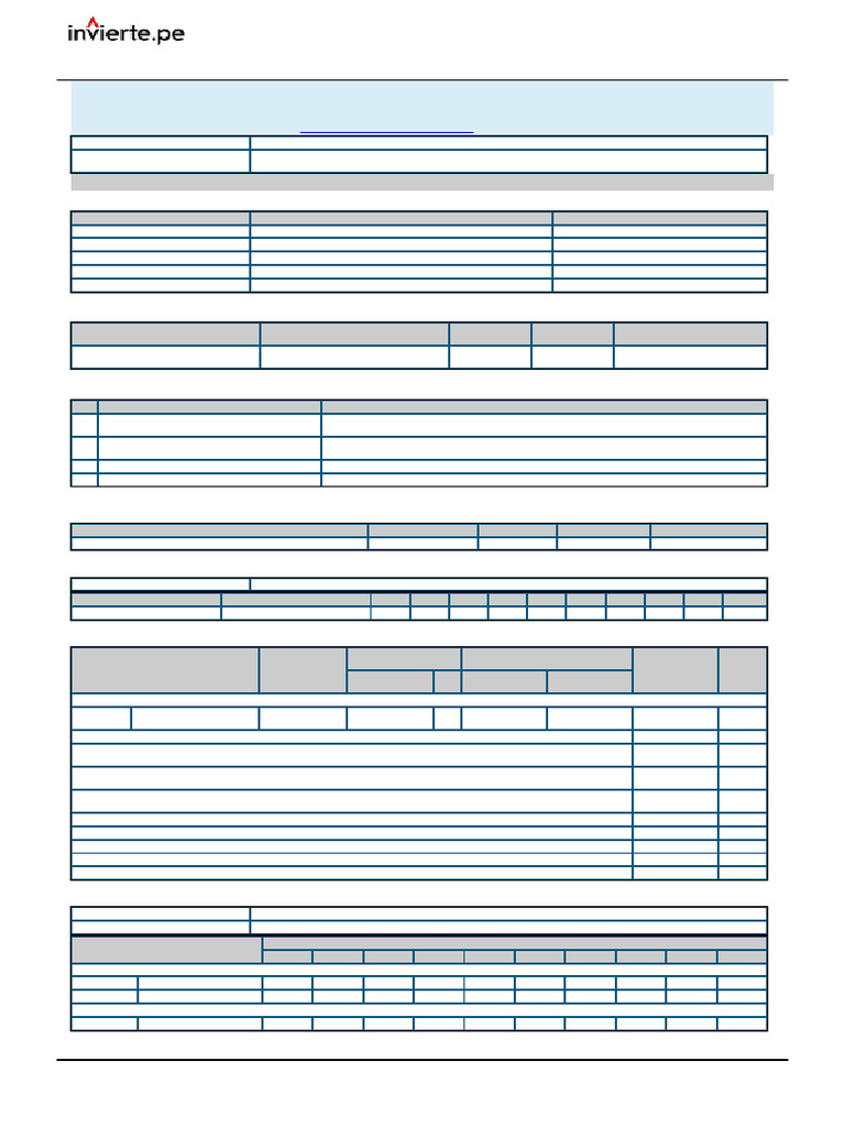 Formato 8a | PDF | Riego | Tasa interna de retorno
