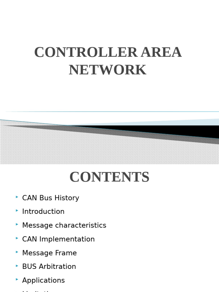 CAN Protocol | PDF | Physical Layer Protocols | Computer Engineering