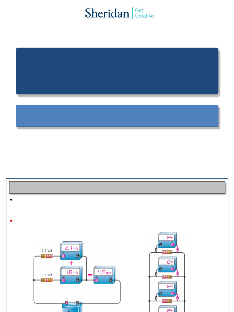Lecture5 Electrical Fund Fall19 | PDF | Series And Parallel Circuits | Electrical Network