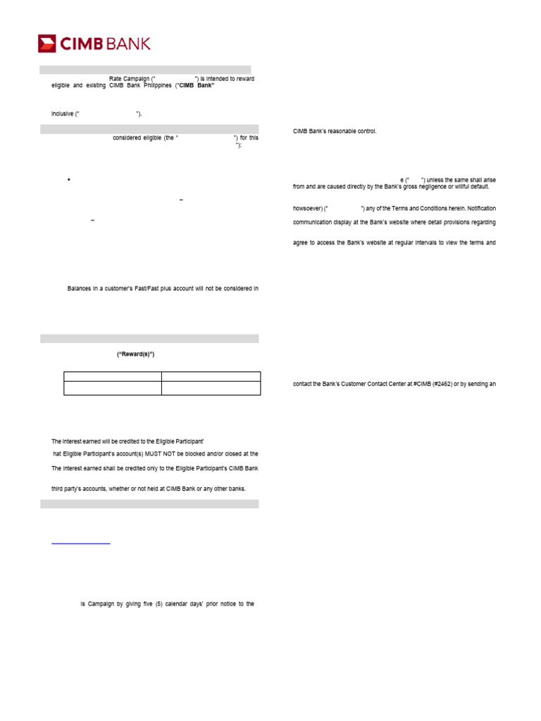 TCs 4Extension Segment1 17092020 | PDF | Interest | Banks