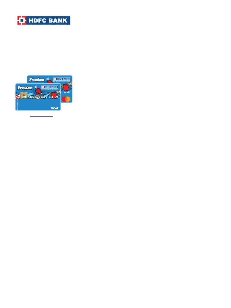 HDFC Insta Credit Card Usage Guide | PDF