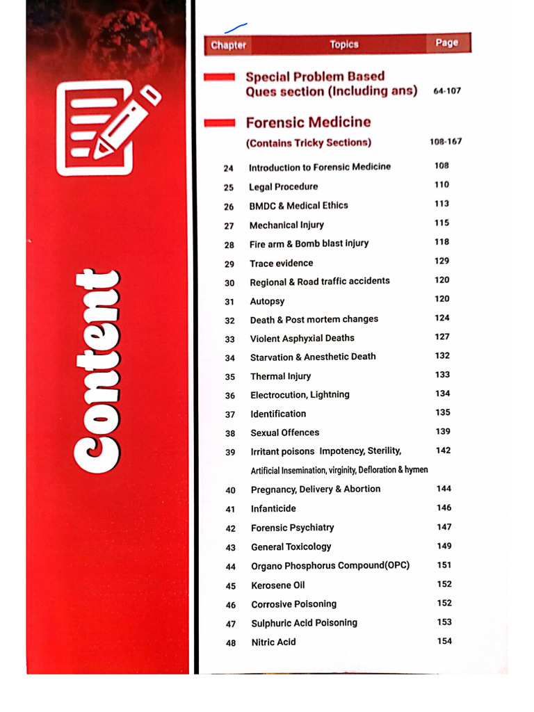 Forensic Medicine Viva Book | PDF | Autopsy | Forensic Science