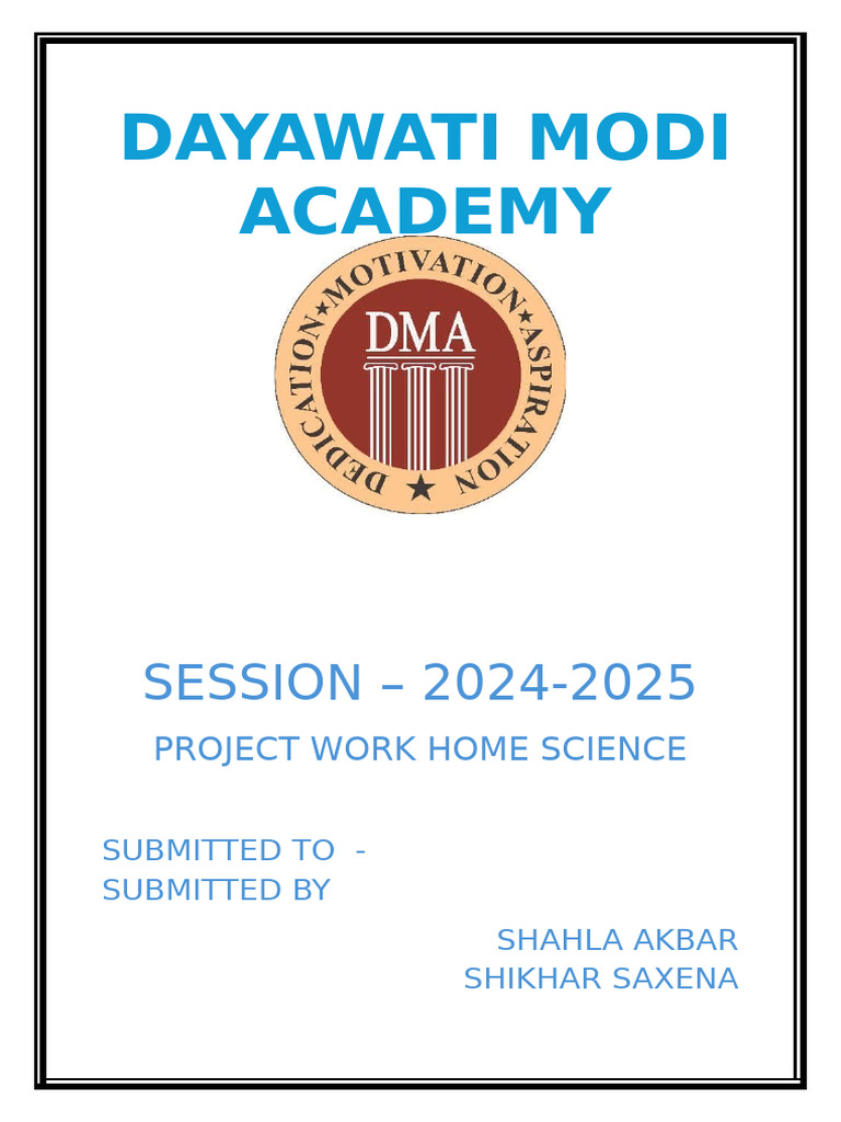 DMA Front Pagee | PDF
