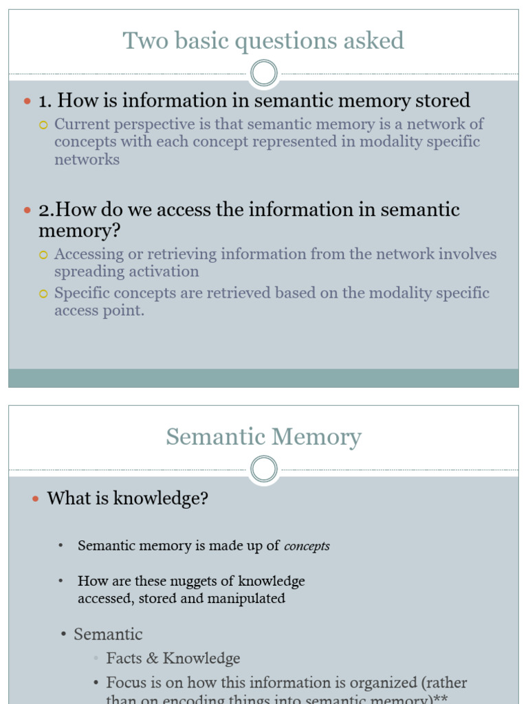 Semantic Fall 2024ct2 (1) | PDF | Concept | Schema (Psychology)