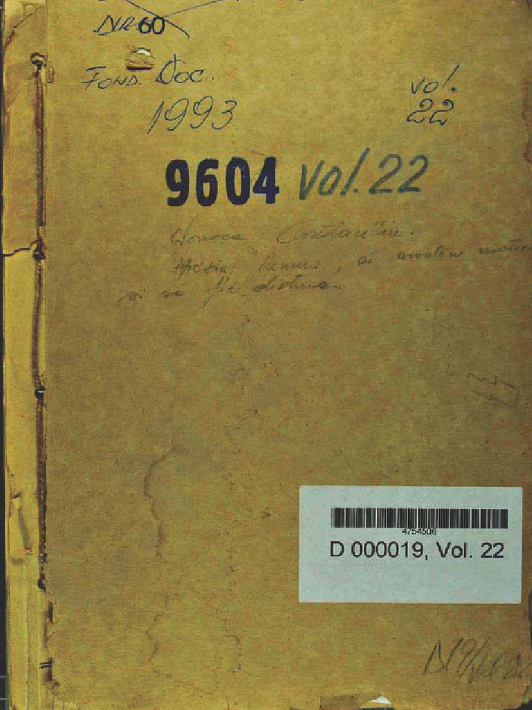 D 000019 Vol. 22 | PDF