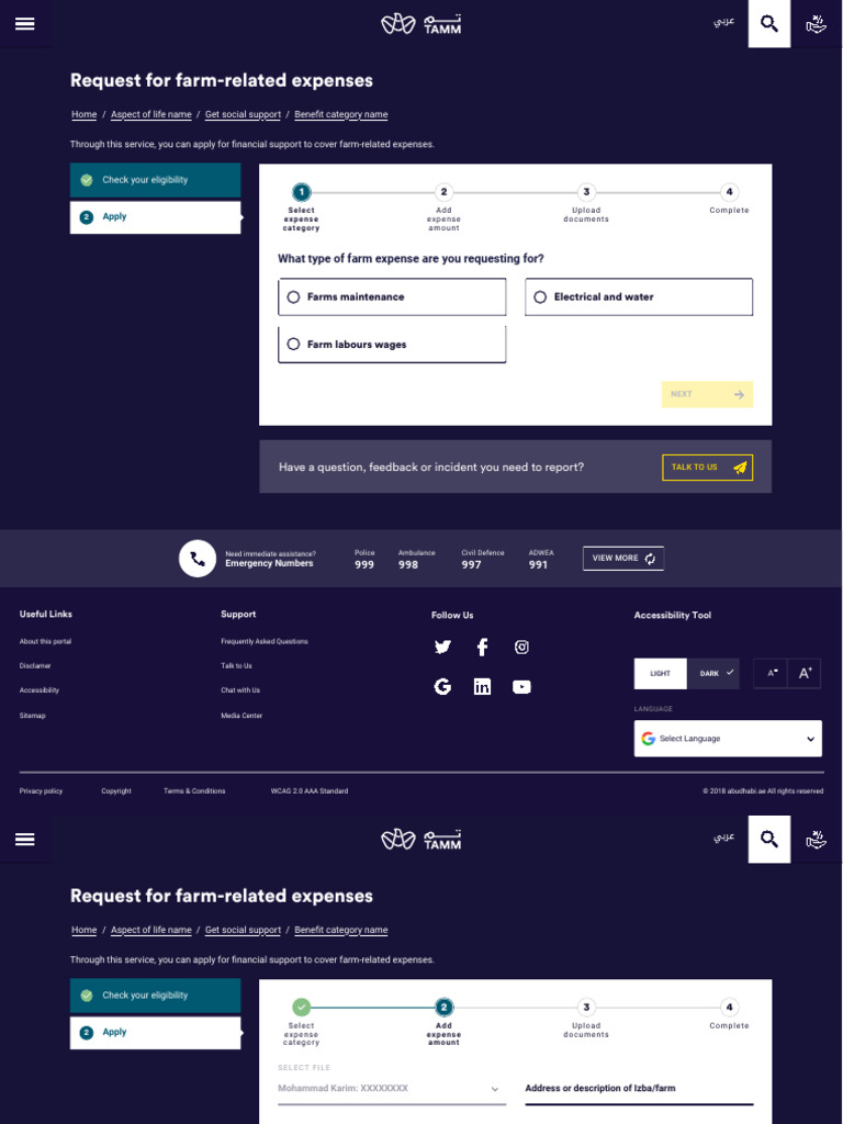 190408-TAMM-J13-GSS-SCMAF-Farms Expenses | PDF