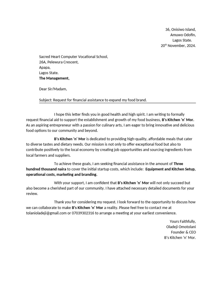 formal letter standard | PDF | Economies