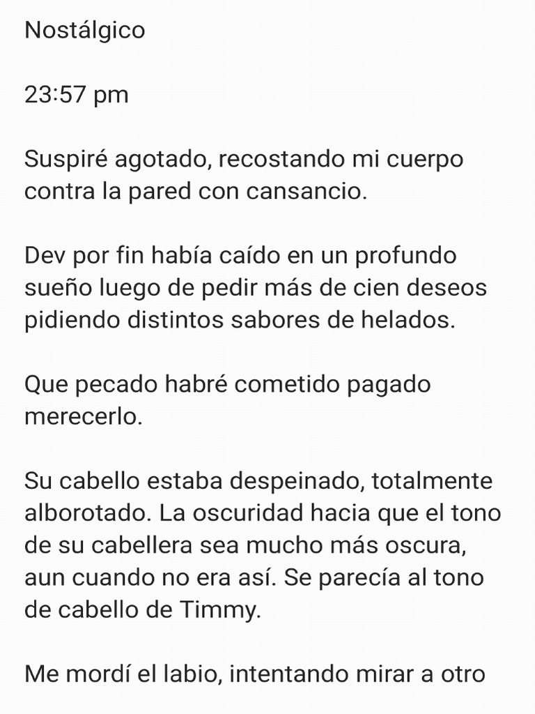 Peri y Timmy Fanfic | PDF