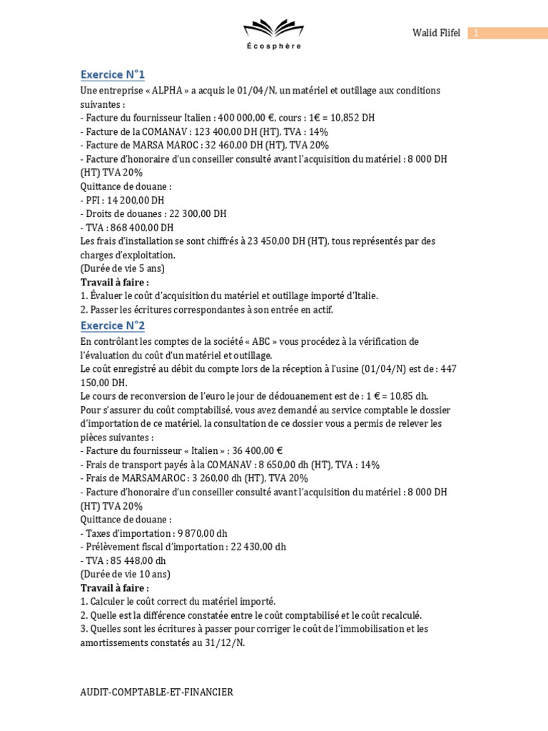 Quittance de douane au Maroc | PDF | Taxe sur la valeur ajoutée | Facture