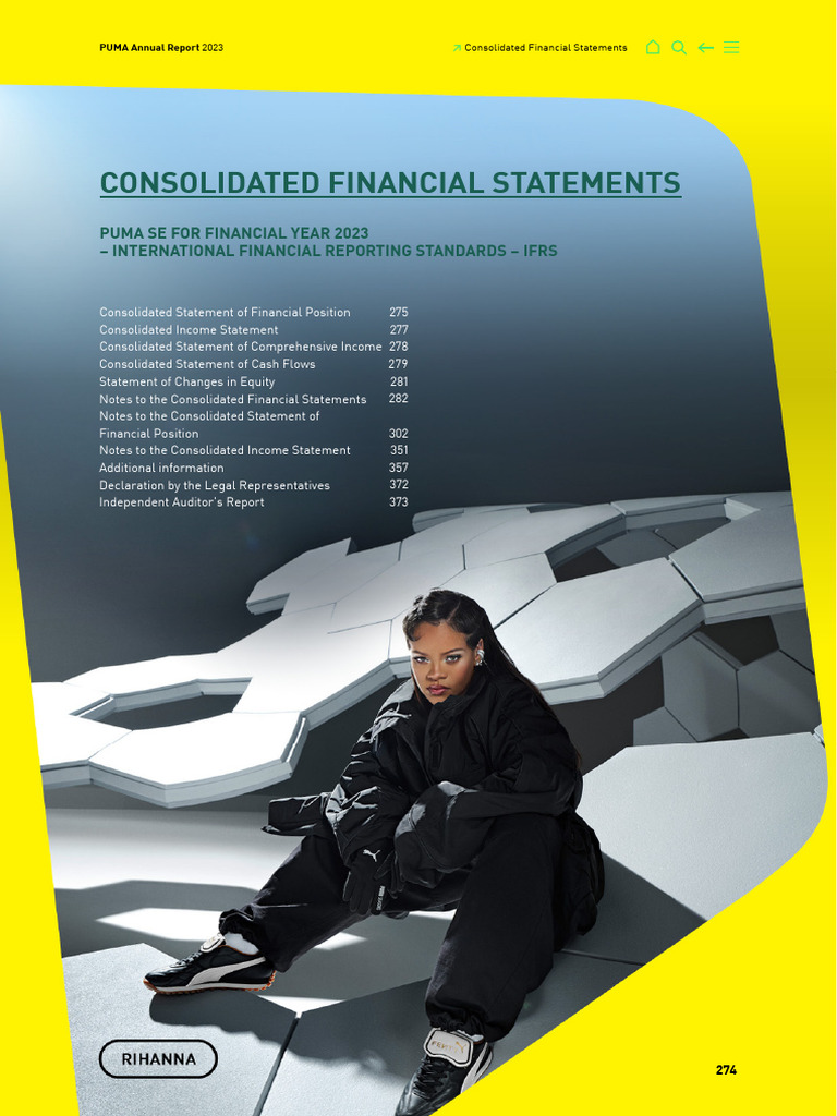 Puma Ar 2023 - Consolidated Financial Statements | PDF | International ...
