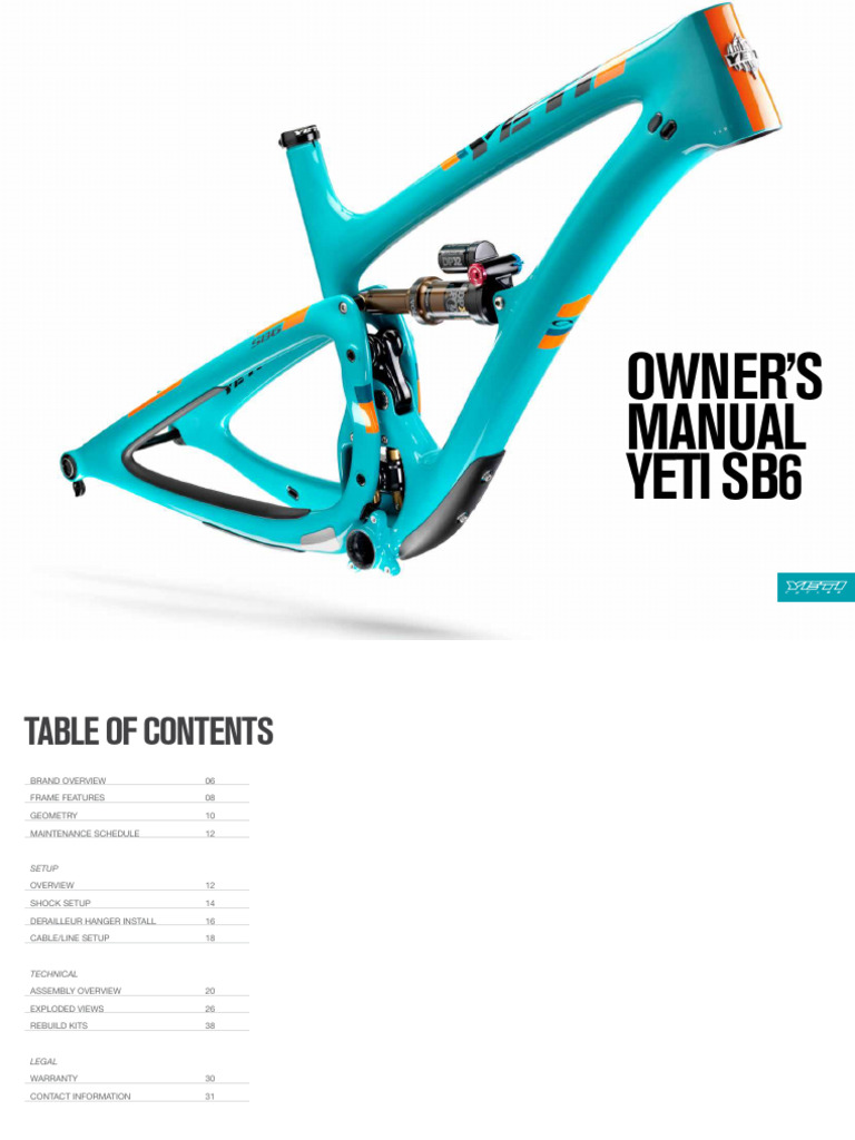 2018_OwnersManual_SB6 | PDF