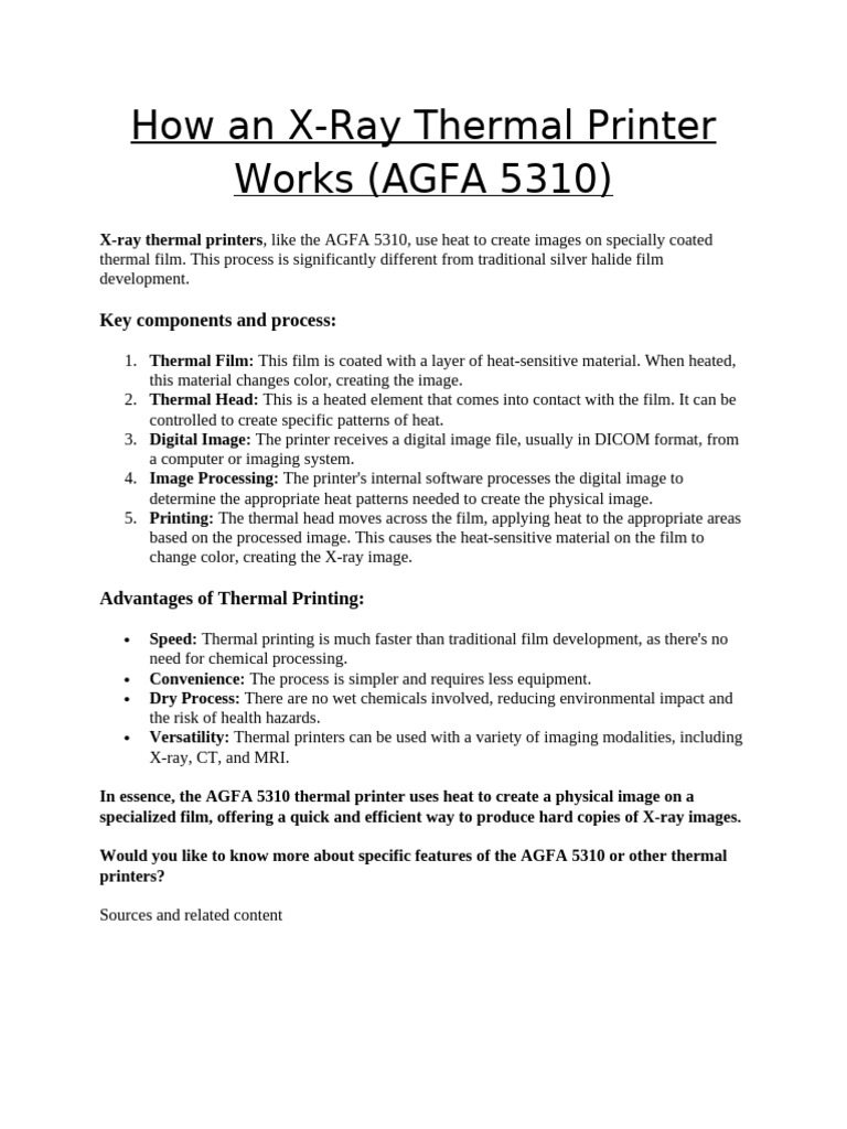 Agfa Specification | PDF | Printer (Computing) | Medical Imaging