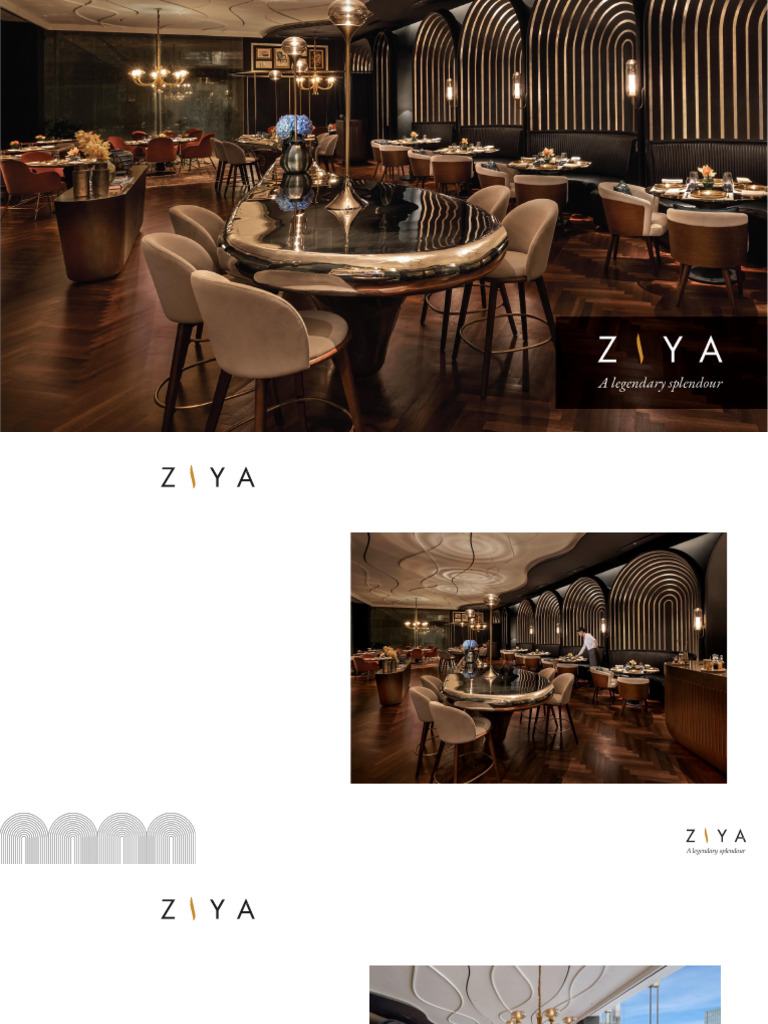 ZIYA at The Oberoi, Gurgaon | PDF | Restaurants | Cooking