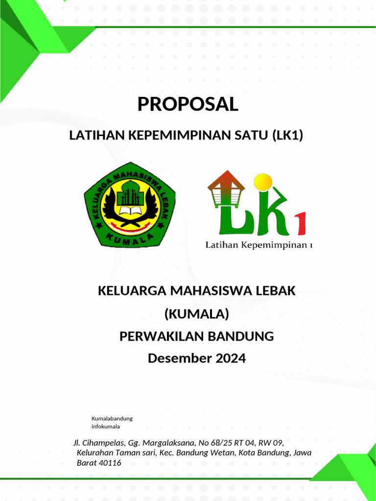 Proposal LK 1 2024 | PDF