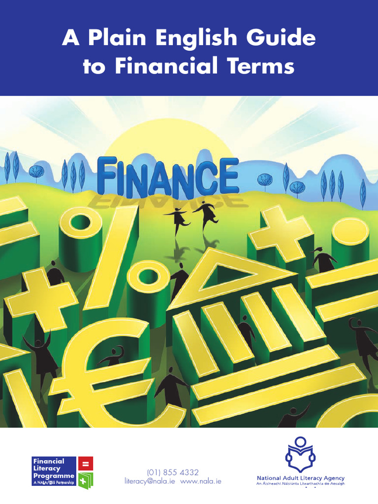 A Plain English Guide To Financial Terms | PDF | Finance & Money ...