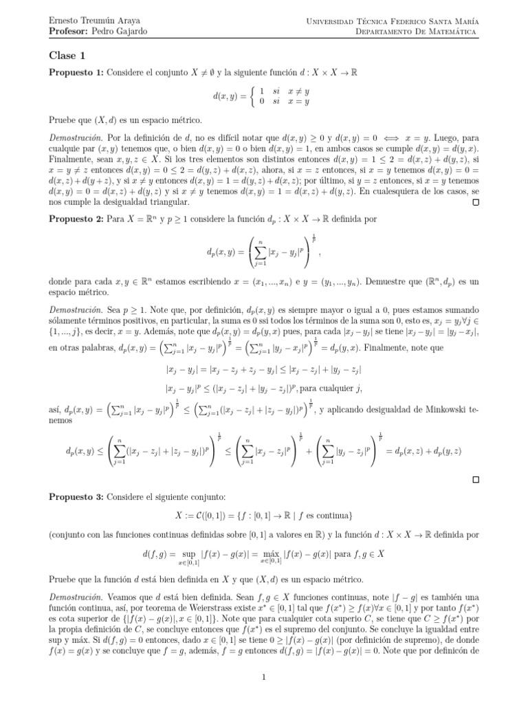 An_lisis_1_problemas_propuestos (3) (1) | PDF | Espacio compacto | Conjunto vacio