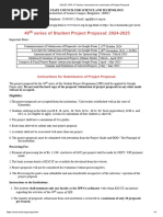 BkpFormat For MSW Project Report | PDF | Social Work | Distance Education