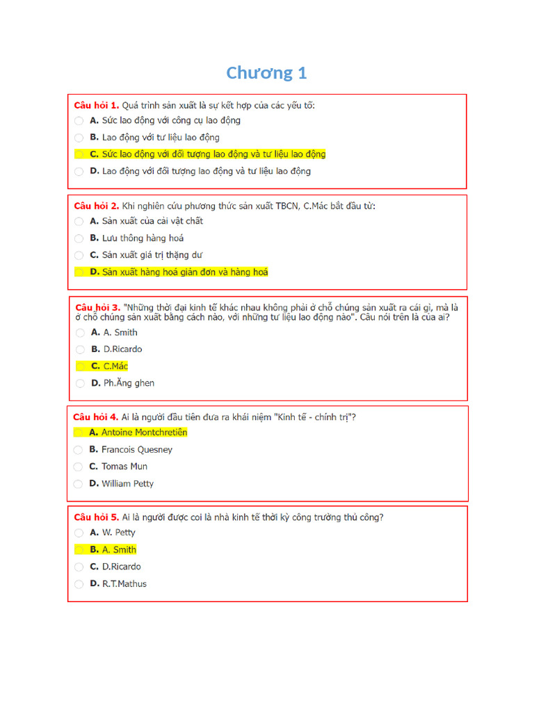 Bản Sao ĐỀ-CƯƠNG-KTCT-MAC | PDF