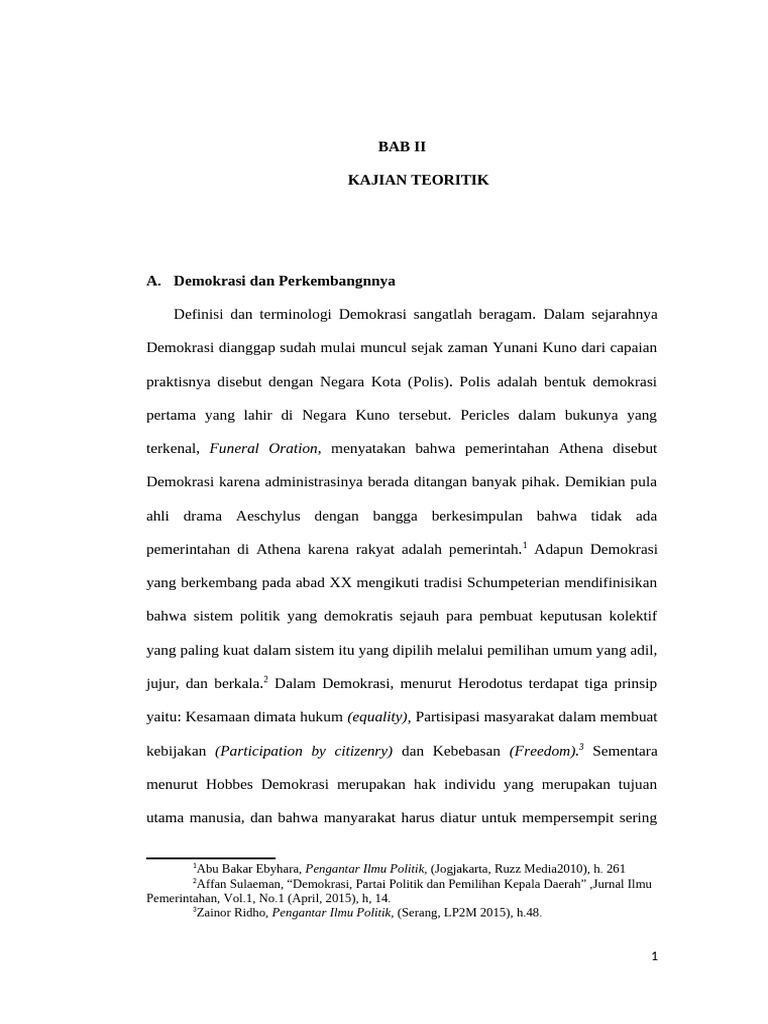 BAB II Kajian Teoritik | PDF