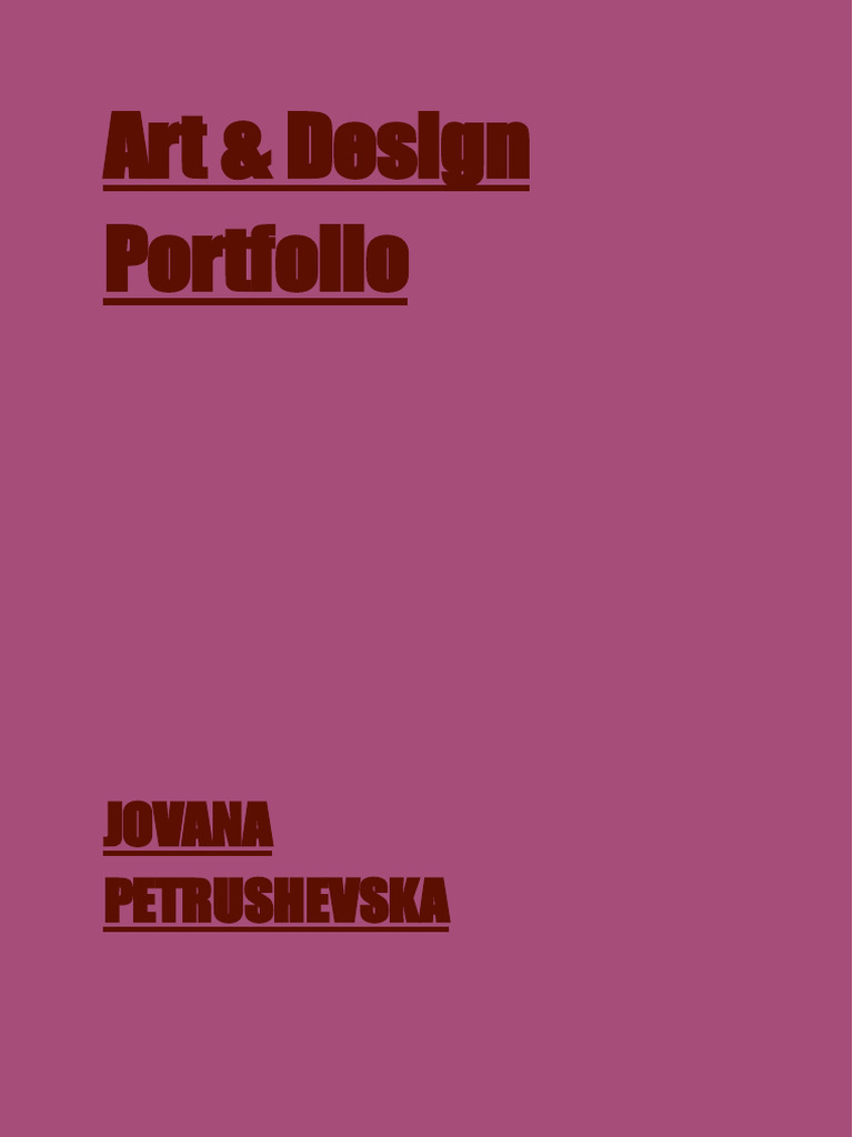 Portfolio | PDF