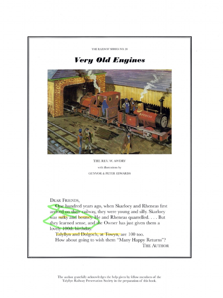 Very Old Engines (1965) | PDF