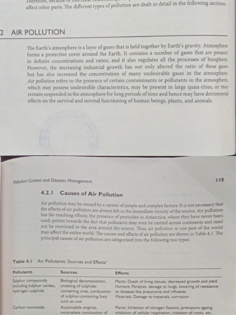 Air pollution | PDF | Atmosphere Of Earth | Air Pollution