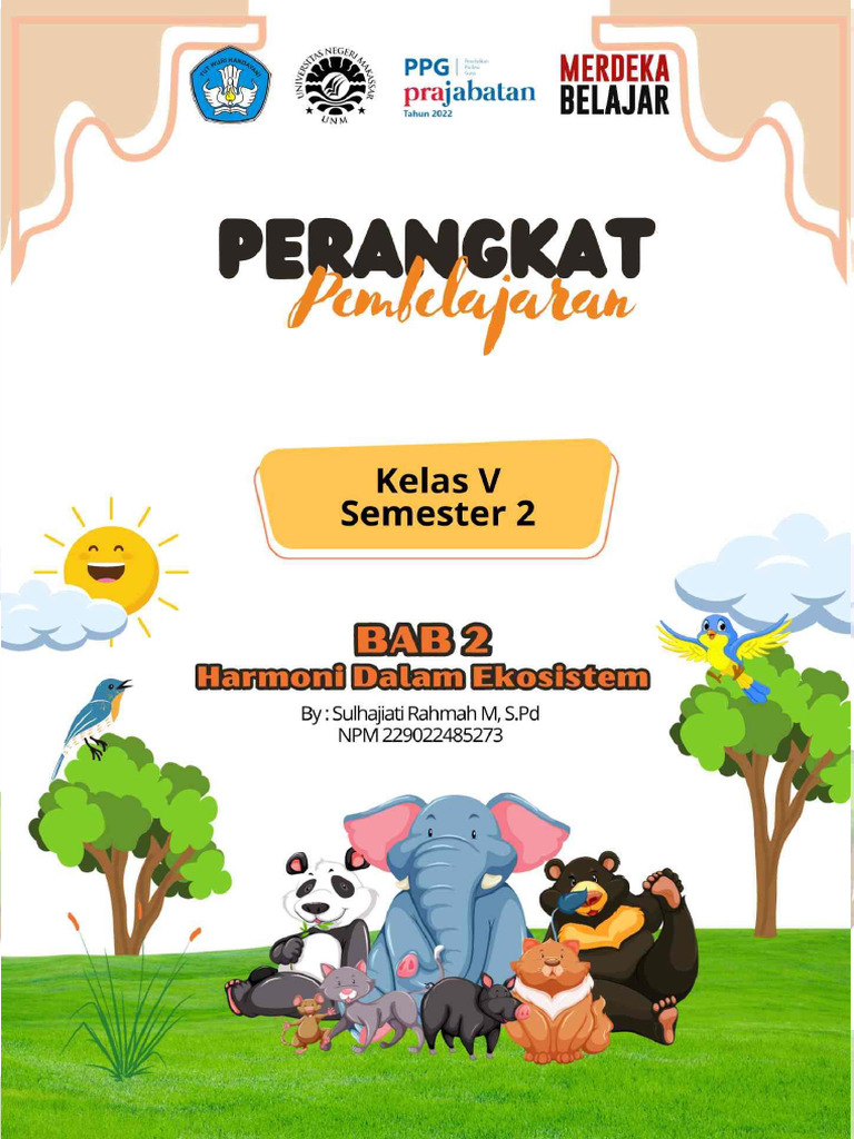 Modul Ajar UKIN IPAS Materi Rantai Makanan Dan Jaring-Jaring Makanan ...